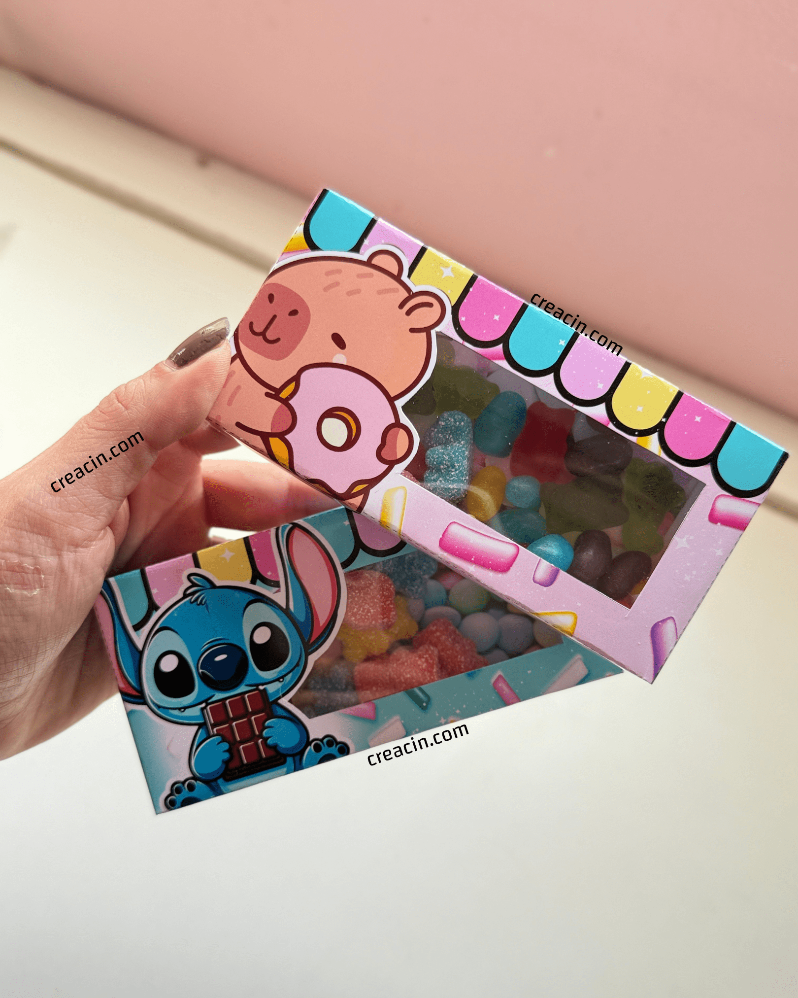 Cajitas con visor para dulces – Creacin-Kits imprimibles- Cursos y ...